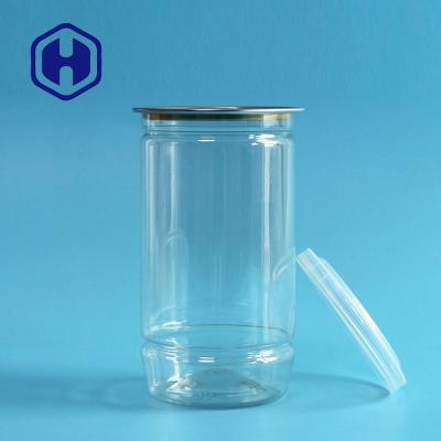 China Transparent PET Cans For Food Sauce And Spice Packaging for sale