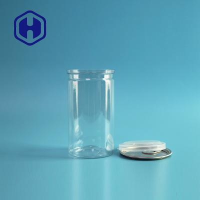 China 375ml 211# 12oz Airtight Premium PET Cans with Aluminum EPE or Plastic PE Lids for sale