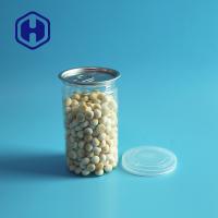 China 375ml 211# 12oz Airtight Premium PET Cans with Aluminum EPE or Plastic PE Lids for sale