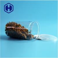 China 500ml Reusable PET Plastic Cans for Snack Food Packaging Custom Designs for sale