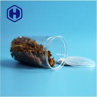 China 500ml Reusable PET Plastic Cans for Snack Food Packaging Custom Designs for sale
