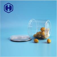 China 401# Durable Waterproof PET Cylindrical Cans For Snack Spice Nuts Food Packaging for sale