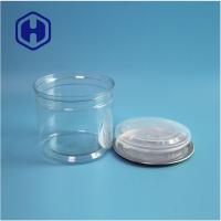 China 401# Durable Waterproof PET Cylindrical Cans For Snack Spice Nuts Food Packaging for sale