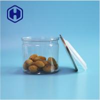 China 401# Durable Waterproof PET Cylindrical Cans For Snack Spice Nuts Food Packaging for sale