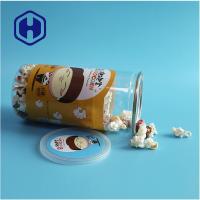 China China Manufacturer 1400ml Cylindrical Recyclable PET Can Leak Proof Pop Corn for sale