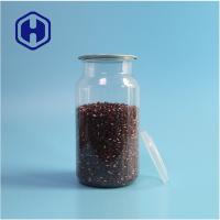 China Clear PET Plastic Cans 670ml Leak Proof Easy Open for Dry Food Spices for sale