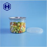 China Wholesale 280ml Round Plastic Can with Aluminium PE Lid Leak Proof Airtight for sale