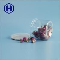 China Transparent PET Plastic Easy Open Can 280ml 83.3mm Diameter Airtight Food Grade for Pet Snacks for sale