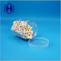 China Hexagonal Unique Plastic Food Grade Jar Featuring Screw Lid Design And Wavy Bottom for sale