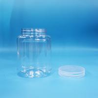 China Food Grade Tamper Proof Clear PET Plastic Jar 1200ml 87mm Neck for Nuts Candy Noodles for sale