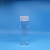 China Clear Square PET Plastic Candy Jars 600ml 55mm Screw Top Lids Food Grade for sale