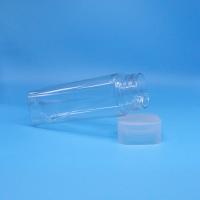 China Clear Square PET Plastic Candy Jars 600ml 55mm Screw Top Lids Food Grade for sale