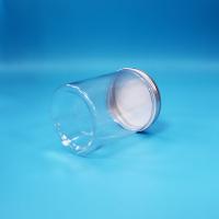 China 500ml PET Plastic Round Jar with Aluminium Lid for Candy Cookies Baby Food 82mm for sale