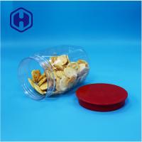 China Transparent Hexagon Plastic Baby Food Jar 920ml 87mm Neck Food Grade PET for sale