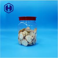 China Transparent Hexagon Plastic Baby Food Jar 920ml 87mm Neck Food Grade PET for sale