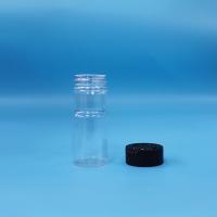 China Food Grade PET Spice Jar 100ml with Sifting Lid Transparent Plastic Shaker Bottle for sale