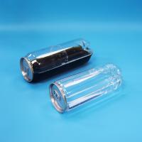 China Sealable Empty Transparent PET Soda Beverage Can 500ml 66mm with Easy Open Aluminium Lid for sale