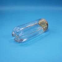 China Sealable Empty Transparent PET Soda Beverage Can 500ml 66mm with Easy Open Aluminium Lid for sale