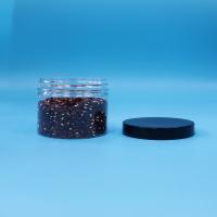 China Transparent Round Mouth PET Plastic Jar 230ml 83mm for Candy Cookie Gift Packaging for sale
