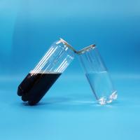 China Sealable Empty Transparent PET Soda Beverage Can with Easy Open Aluminium Lid 500ml 330ml for sale