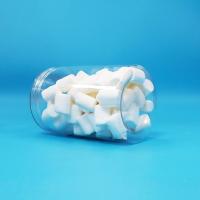 China Packaging Clear Cap Transparent PET Tall Round Plastic Candy Nuts Cookies Jar for sale