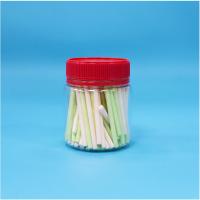China Food Grade Clear PET Plastic Storage Jars 180ml 57mm Screw Lid Empty Small Sweet Jars for sale