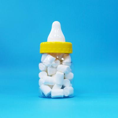 China Food Grade Transparent PET Plastic Sealed Jar 556ml 85mm Screw Cap for Candy Cookies for sale
