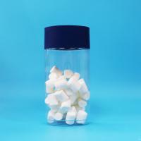 China Food Grade Oval Clear Plastic PET Jar 1060ml 35.8oz with Tamper Proof Screw Lid for Cookies Nuts Candy for sale