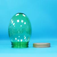 China Food Grade PET Nuts Pistachio Jar 2590ml 110mm Screw Flat Lid Transparent Unique Shape for sale