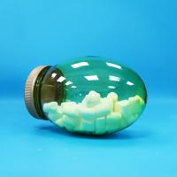 China Clear PET Food Grade Nuts Candy Jar 2590ml 110mm Screw Flat Lid for sale