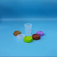 China Plastic PET Round Food Grade Storage Jar 70ml 36mm for Candy Cashew Nut Snacks for sale