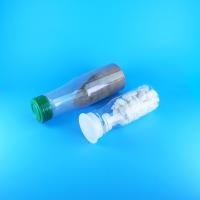 China BPA Free Clear PET Plastic Spice Jar 200ml 330ml Flip Top Cap Airtight Leak Proof for sale