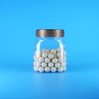 China PET Clear Screw Cap Airtight Plastic Jar 410ml 72mm Neck for Candy Dried Food Packing for sale