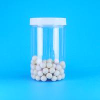 China Food Grade PET Plastic Candy Jar 810ml 91mm Diameter Clear Nut Snack Container for sale