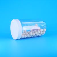 China Food Grade PET Plastic Candy Jar 810ml 91mm Diameter Clear Nut Snack Container for sale