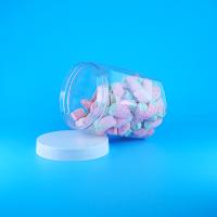 China Hexagonal PET Plastic Jar 630ml 88mm Screw Lid Food Grade Transparent Container for sale