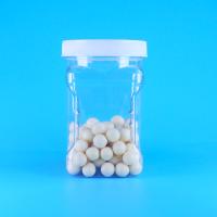 China Square PET Plastic Grip Jar 650ml 88mm Screw Lid BPA Free Food Grade Transparent Container for sale
