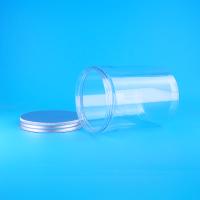 China Round Clear PET Food Grade Jar 960ml 32oz with Screw Flat Lid Wide Mouth for sale