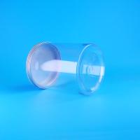 China BPA Free 32oz 960ml Round Clear PET Jar with Screw Lid for Candy Cookies Chocolate for sale