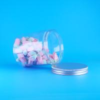 China Clear PET Plastic Round Jar 770ml 26oz Food Grade Screw Lid Airtight Container for Candy Jelly for sale
