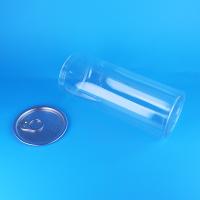 China BPA Free PET Beverage Can 520ml with Aluminum Easy Open Lid for Drinks and Soda for sale