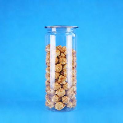 China BPA Free PET Beverage Can 520ml with Aluminum Easy Open Lid for Drinks and Soda for sale