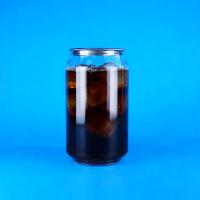 China 330ml Food Grade PET Plastic Can with Aluminum Lid for Tea Lemonade Carbonated Drinks for sale