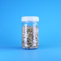 China Clear PET Plastic Jar with Screw Cap for Custom Food Packaging Solutions for sale