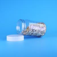 China Clear PET Plastic Jar with Screw Cap for Custom Food Packaging Solutions for sale