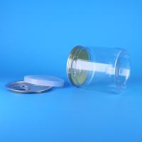China 250ml 65mm Food Grade PET Jar with Easy Open Lid for Food Packaging for sale