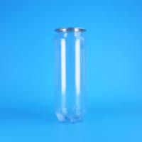 China PET Plastic Can 500ml Easy Open Lid Leak Proof for Carbonated Drinks and Alcoholic Beverages for sale