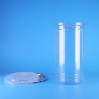 China 700ml Food Grade PET Wide Mouth Jar 83mm Leak Proof Airtight for Baby Food Popcorn Storage for sale