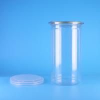 China 700ml Food Grade PET Wide Mouth Jar 83mm Leak Proof Airtight for Baby Food Popcorn Storage for sale