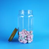 China BPA Free Airtight PET Plastic Storage Jar 1300ml Custom Design for Baby Food and Snacks for sale